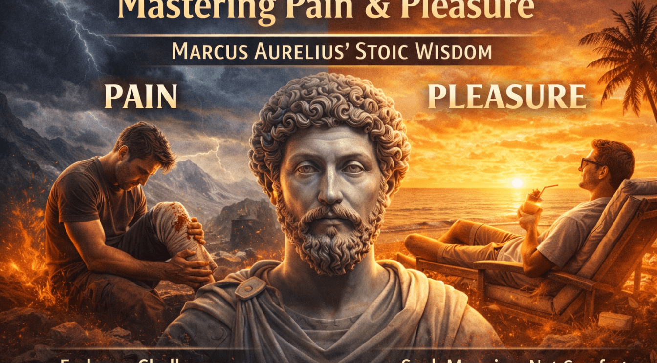 Pain vs. Pleasure: Stoic Wisdom for Emotional Mastery and a Better Life ...